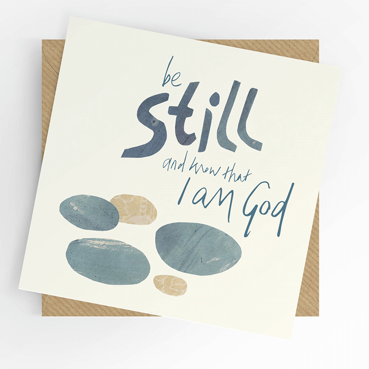 Be Still KJV Christian Card - Precious Verses